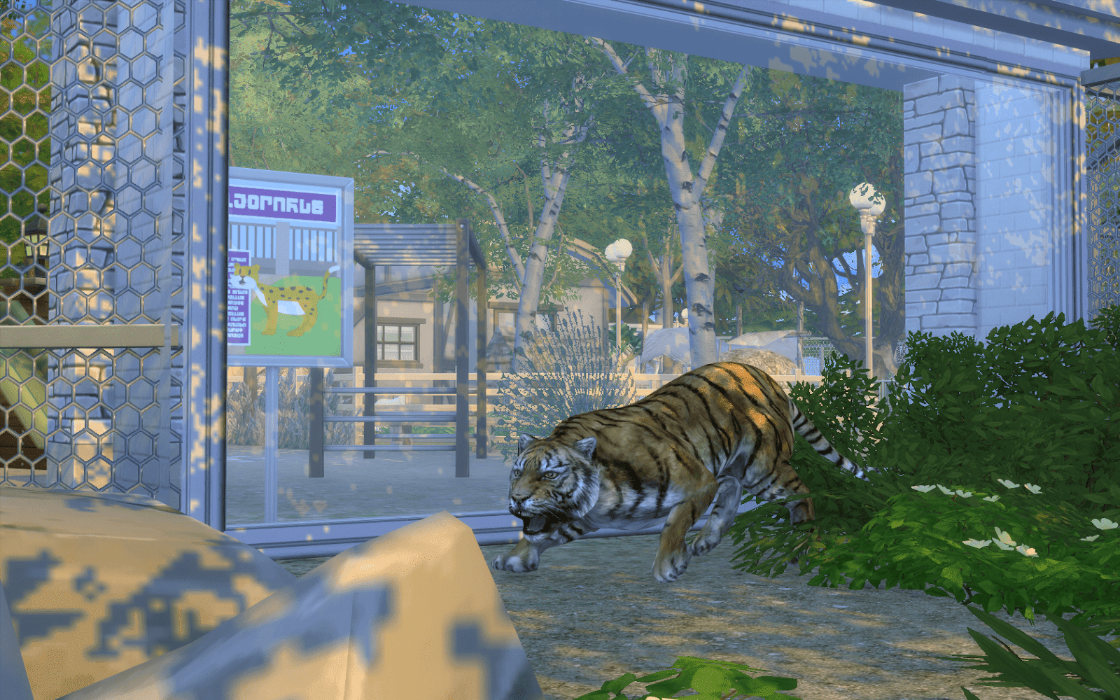 Zoo La Belle vue (Sims 4 CC)