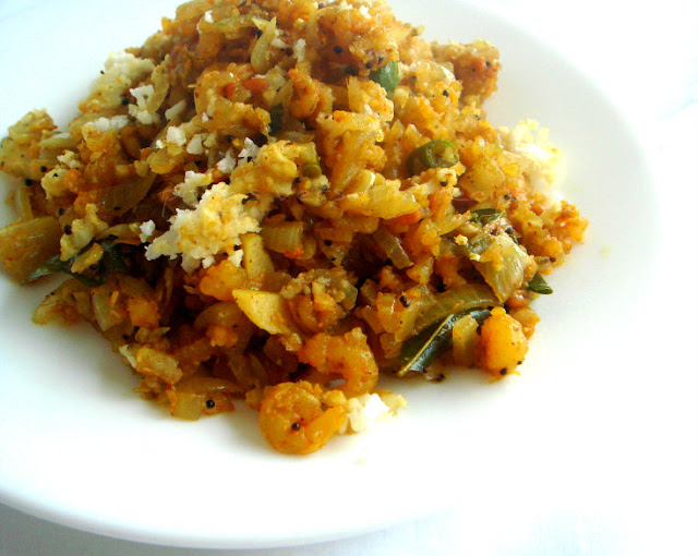 Priya's Versatile Recipes: Prawn Hash/Eral Puttu