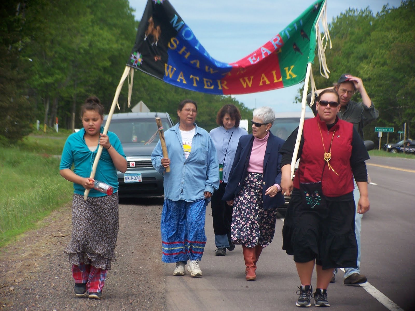 NorthWordNorth: Water Walkers complete journey: Blend waters of the ...
