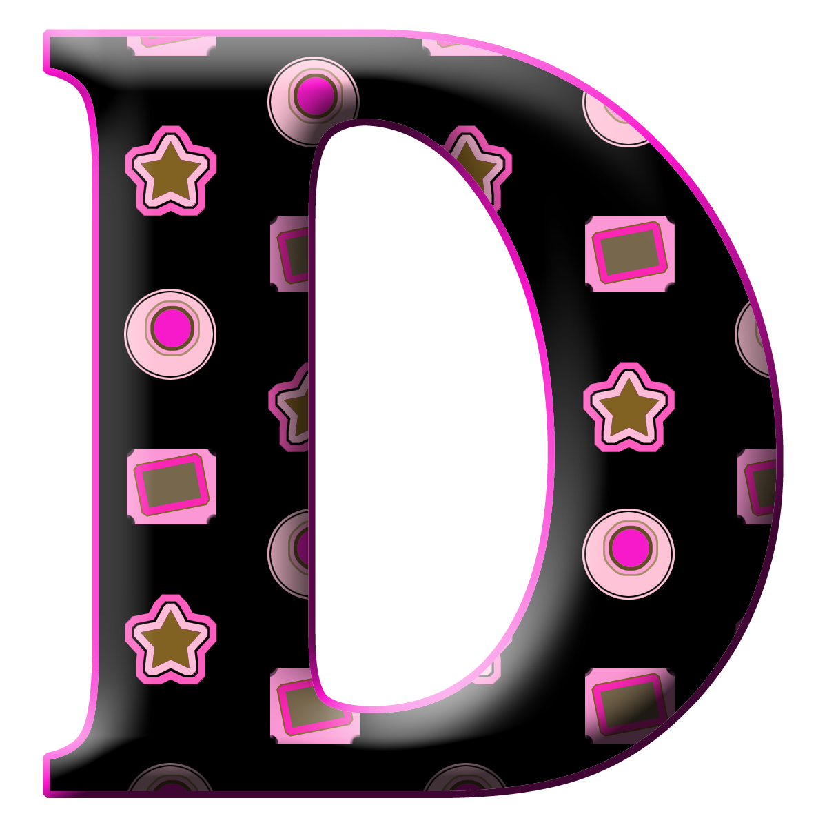 Abecedario Negro con Golosinas. Alphabet Black with Candies. - Oh my ...