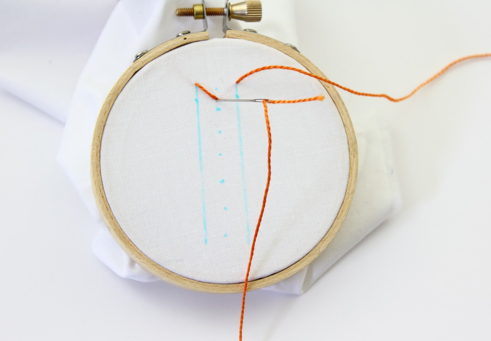 big B: Arrowhead Stitch