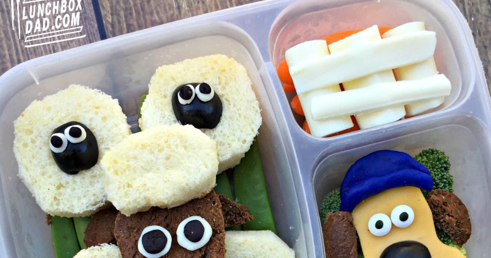 Lunchbox Dad: How to Make a Shaun the Sheep Lunch
