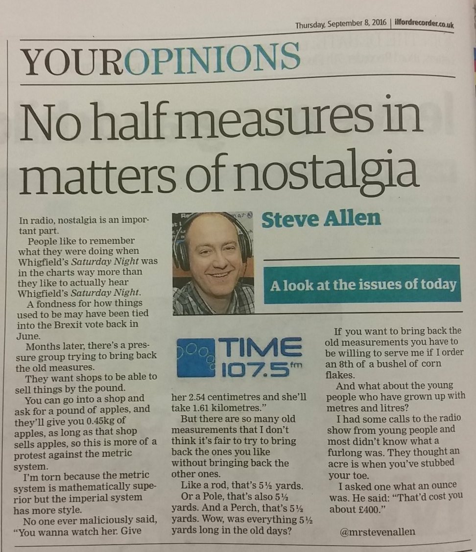 [Newspaper Column] Imperial ~ Some News