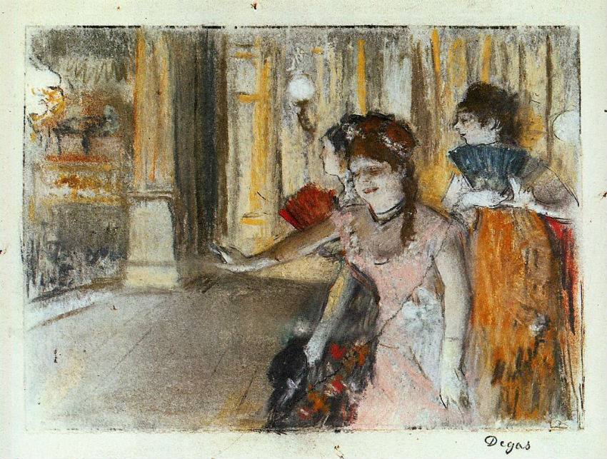 Τροφώνιο Ωδείο: "Music in paintings of Edgar Degas".