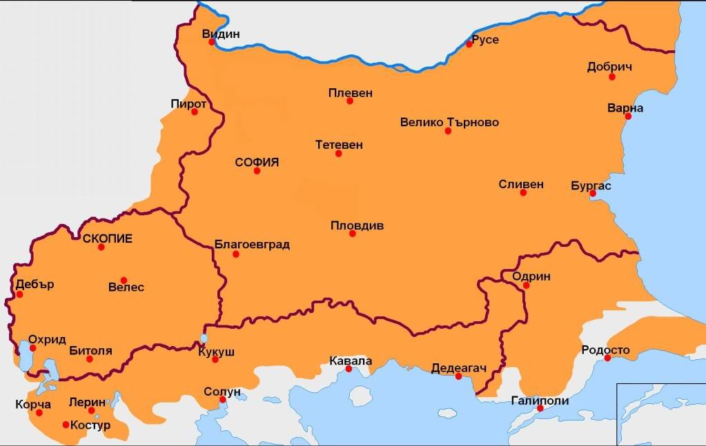 Borders of Bulgarian language - Bulgarian language