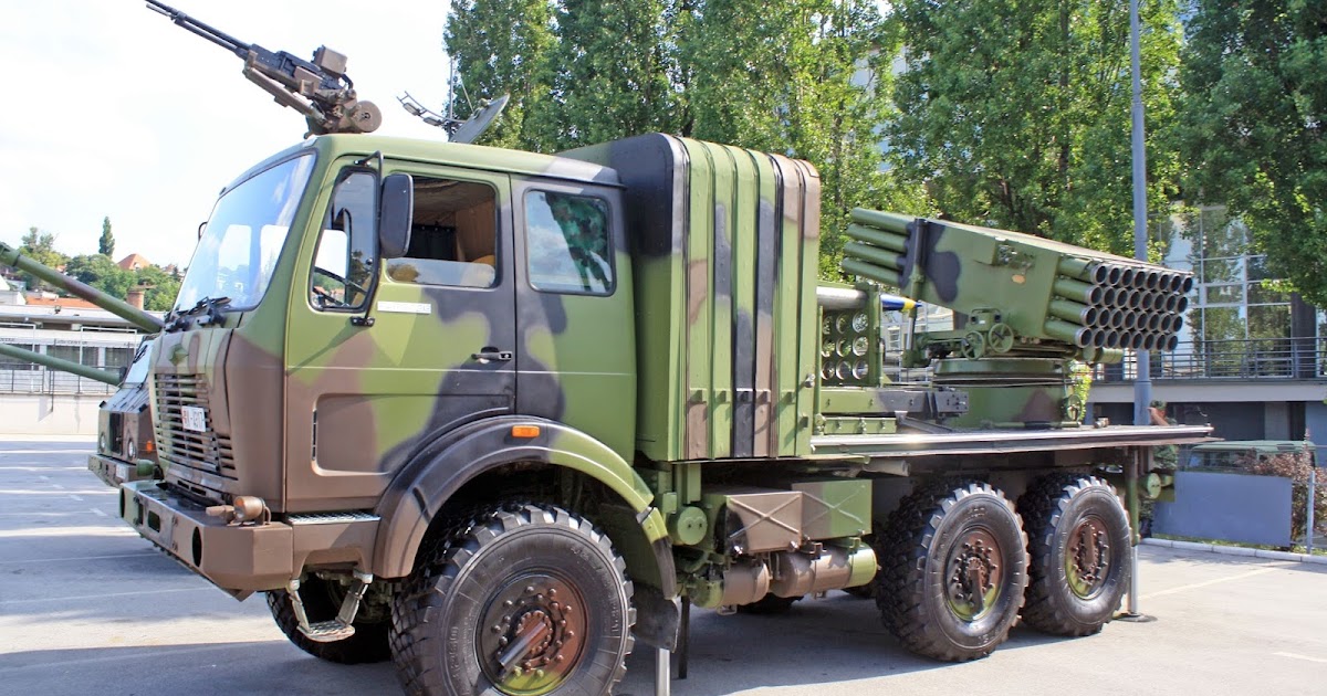 Titova Jugoslavija: M77 Oganj SAMOHODNI VIŠECEVNI LANSER RAKETA 128 mm