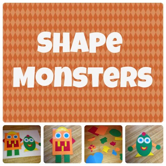 Debbie's Spanish Learning: Shape Monsters