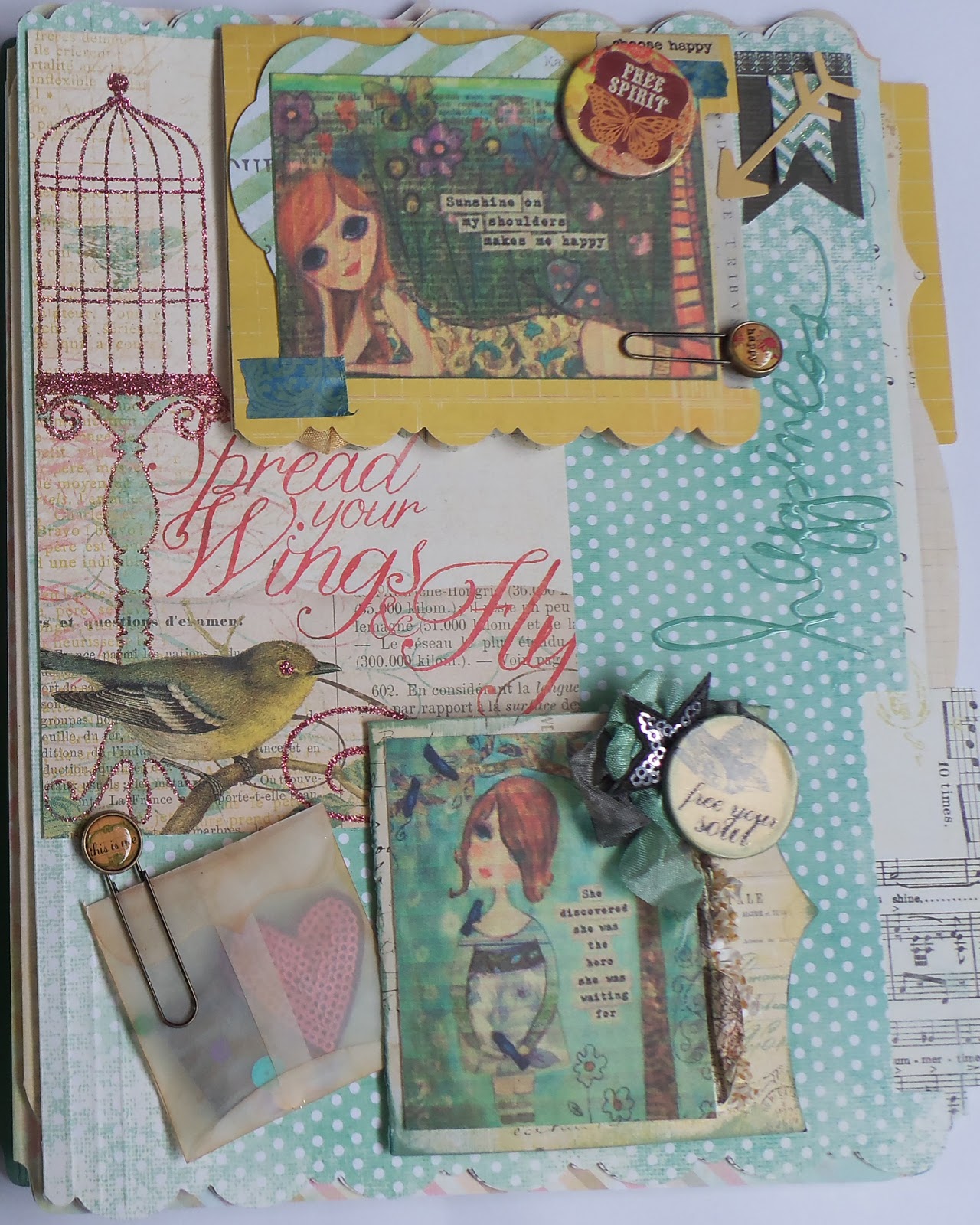 Whimsey Girl: Circle Journal, Day 3