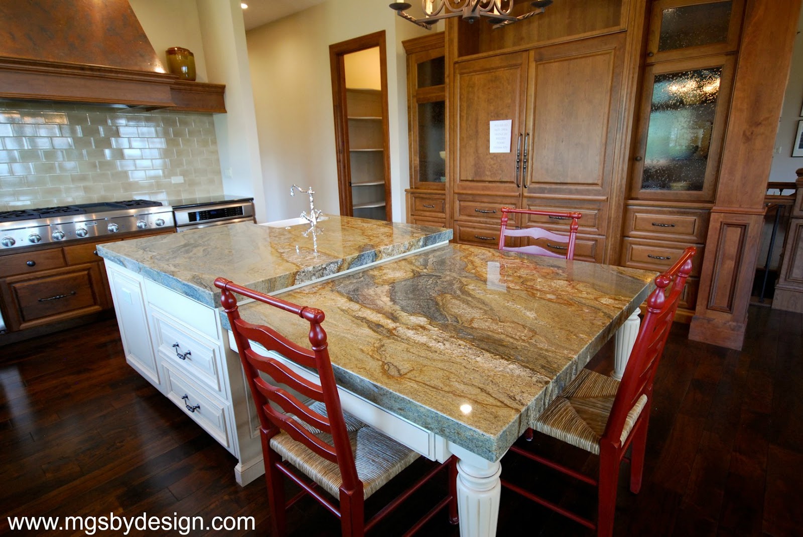 The Granite Gurus: Absolute Black & Australian Reef Granite Kitchen ...