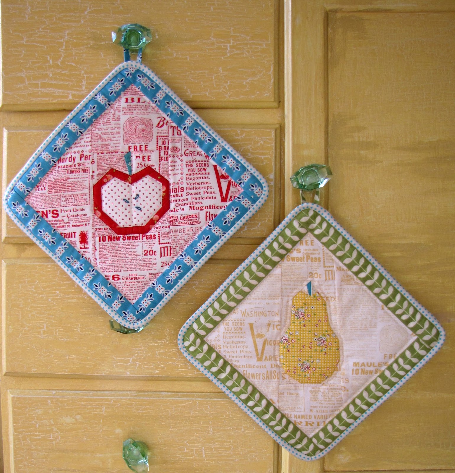 Charise Creates: Apple and Pear and Paper Piecing Tutes