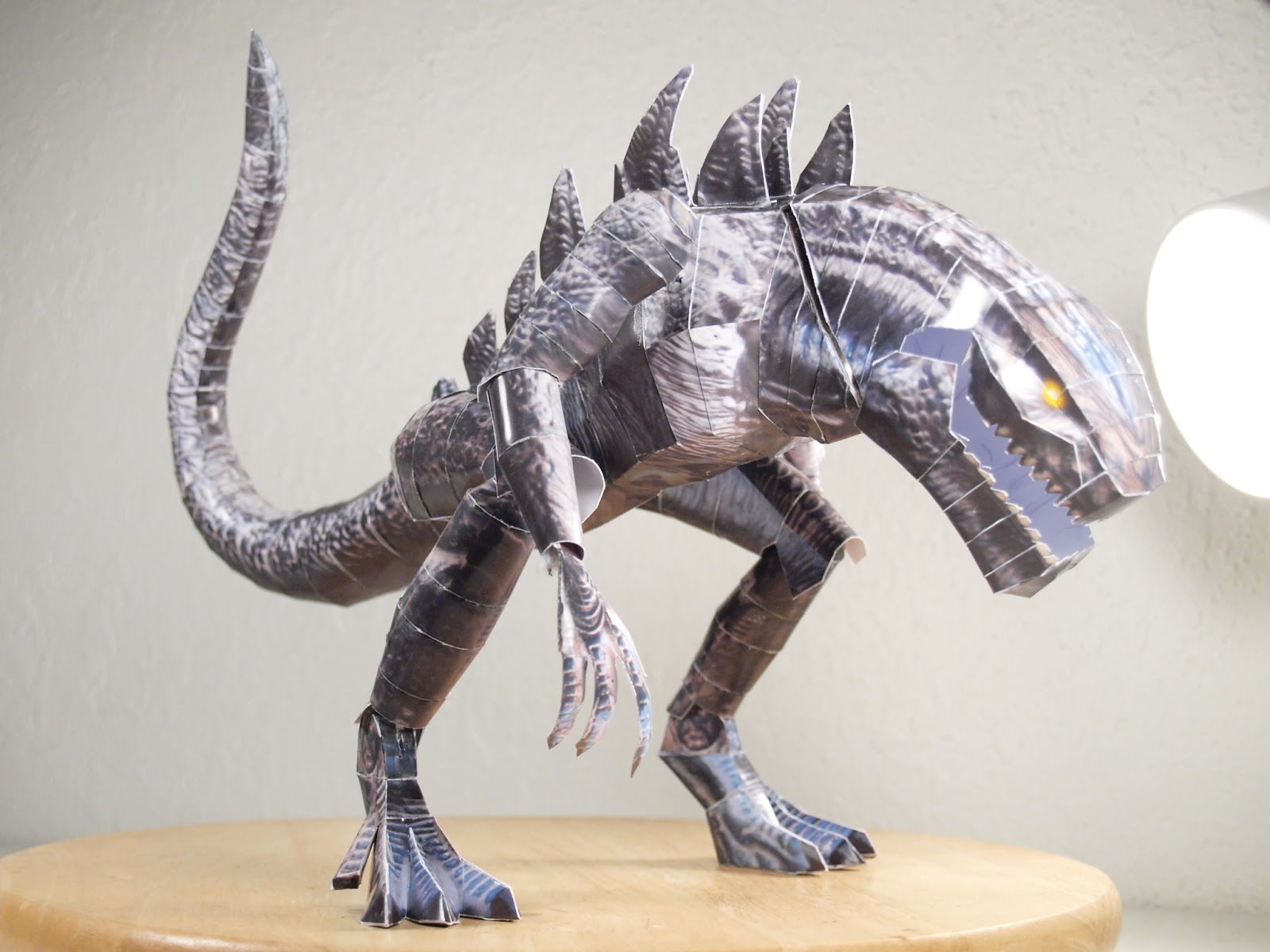 Darkeyedkid's Papermodels and Memos: Godzilla 1998 Poseable Papercraft!