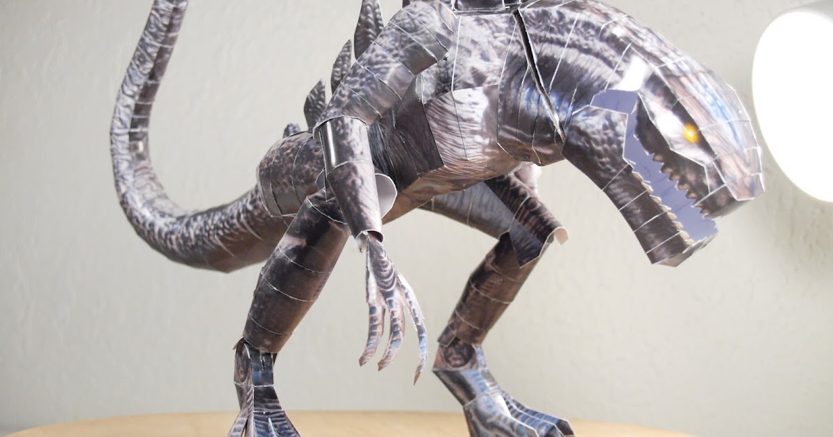 Darkeyedkid's Papermodels and Memos: Godzilla 1998 Poseable Papercraft!