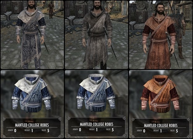 TODAS as Vestimentas (Robes) de Skyrim - A Place of Games