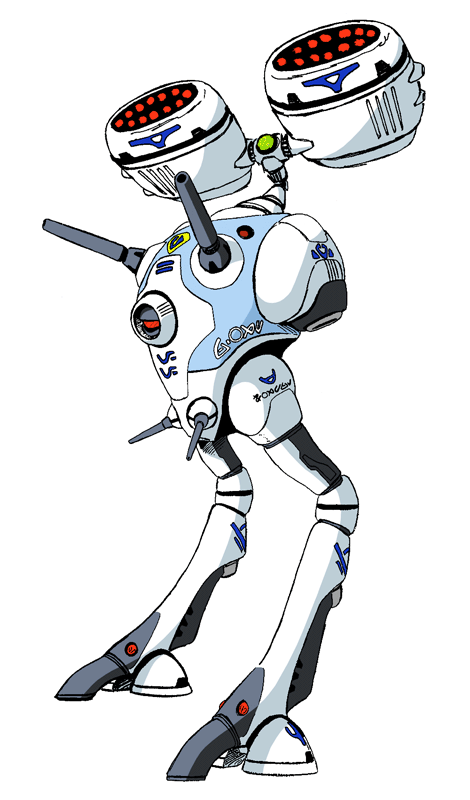 LIGHT ARTILLERY BATTLE POD ~ Heroes of Robotech