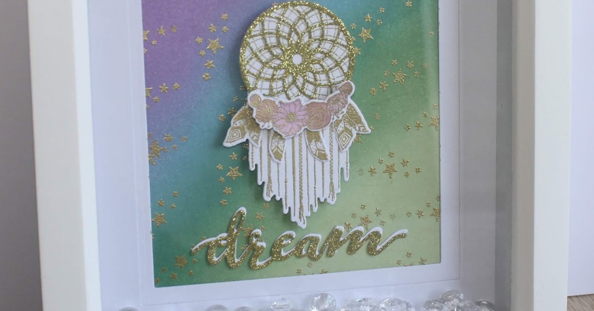 All Things Pretty Craftee: Dreamy Box Frame