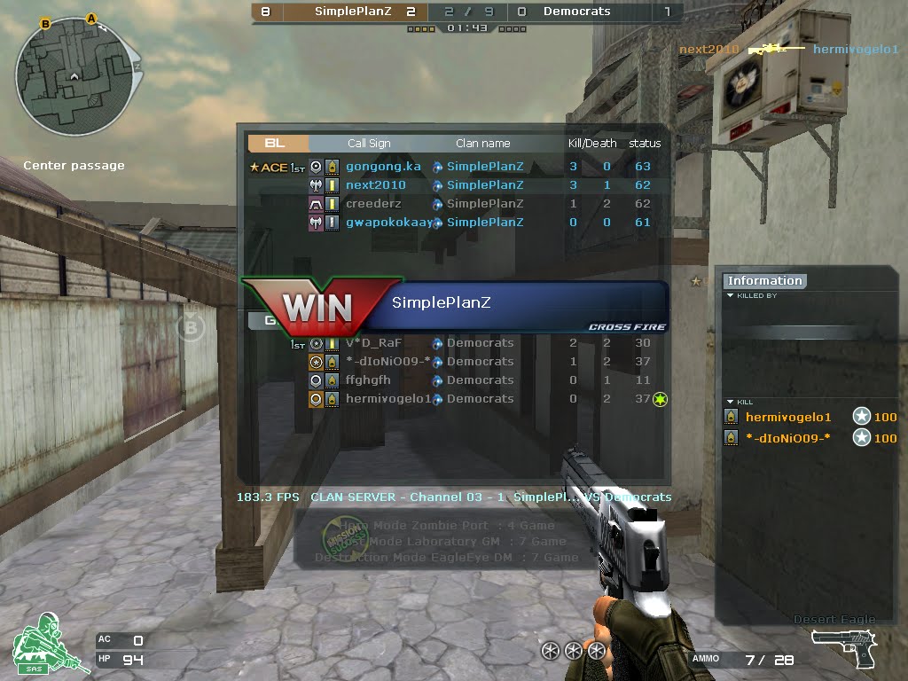 Crossfire Updates: crossfire picture ( SimplePlanz clan)