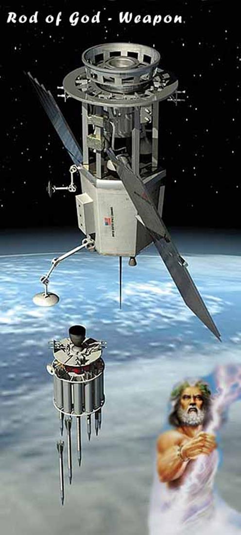 A Vara de Deus ou em Inglês Rod of God (Bombardeio Cinético)