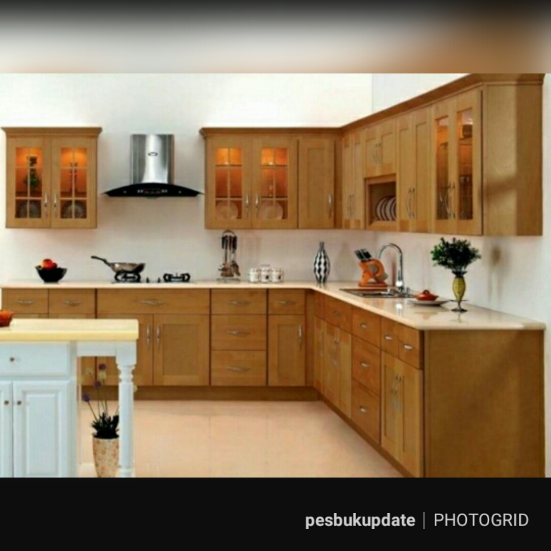 50+ Desain Kitchen Kabinet Set Yang Cocok Bagi Dapur Cantik Anda ...
