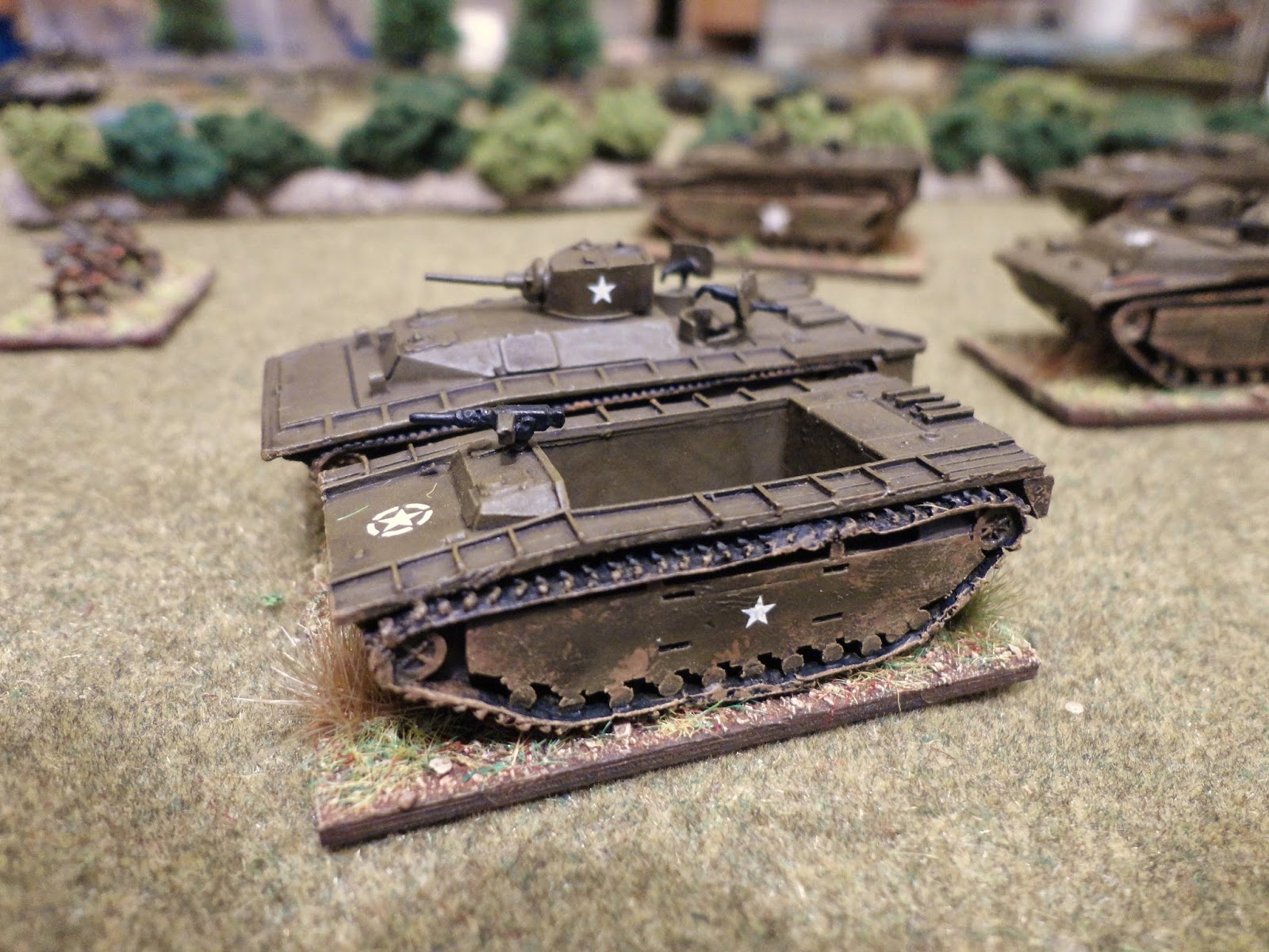 10/ 12mm WW2 and 6mm Napoleonic gaming: LVT-4 Water Buffalo (Buffalo IV)