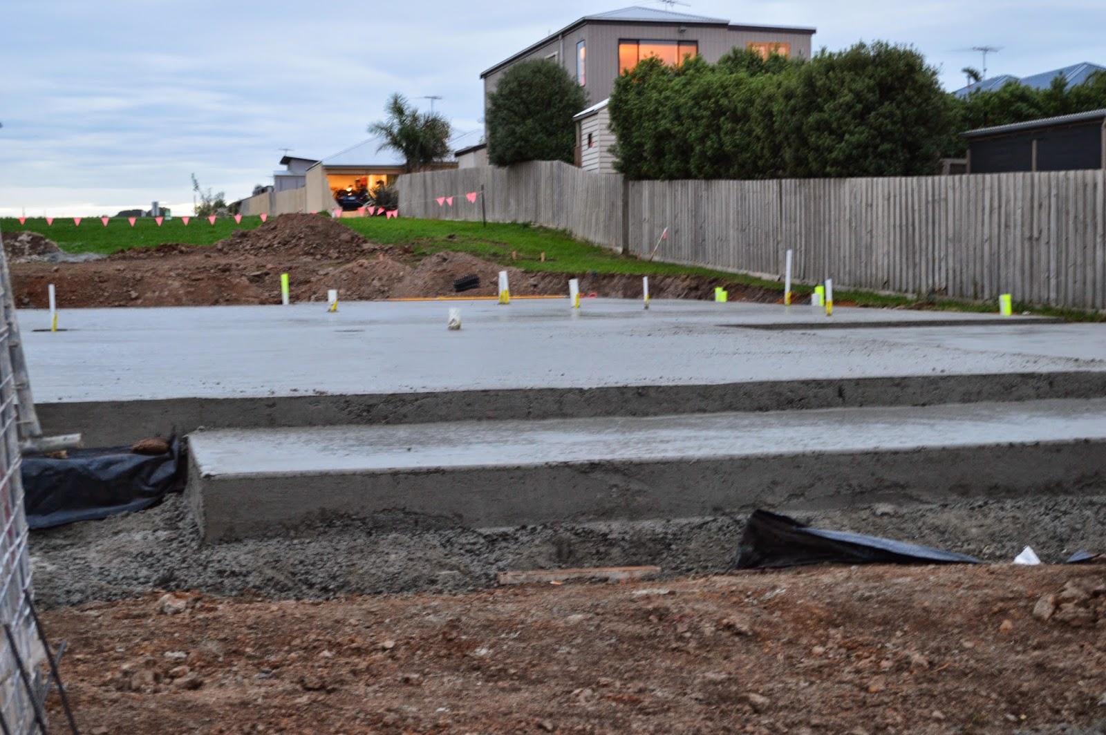 Building Nelson!: The Slab!!!!!