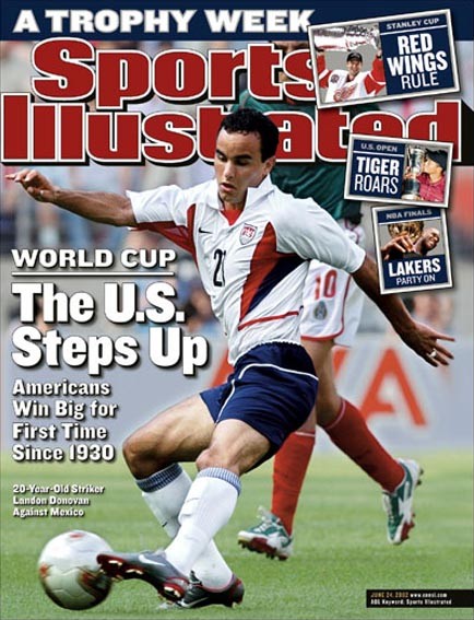 chariotsoffire sports blog: Sports Illustrated US Men's Soccer Covers