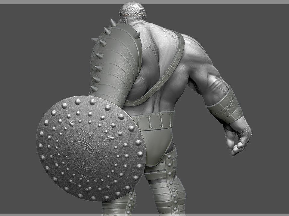 Philip3dJob: Hulk Model Zbrush Sculpting Training