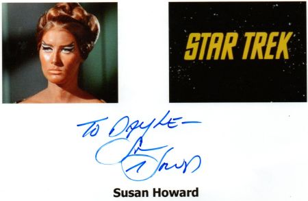Kiwiautogal's Autographs: Susan Howard