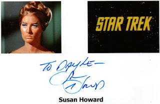 Kiwiautogal's Autographs: Susan Howard