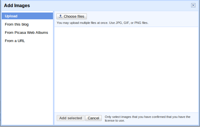 Panduan Belajar Microsoft INT: Cara upload atau unggah gambar di blogspot