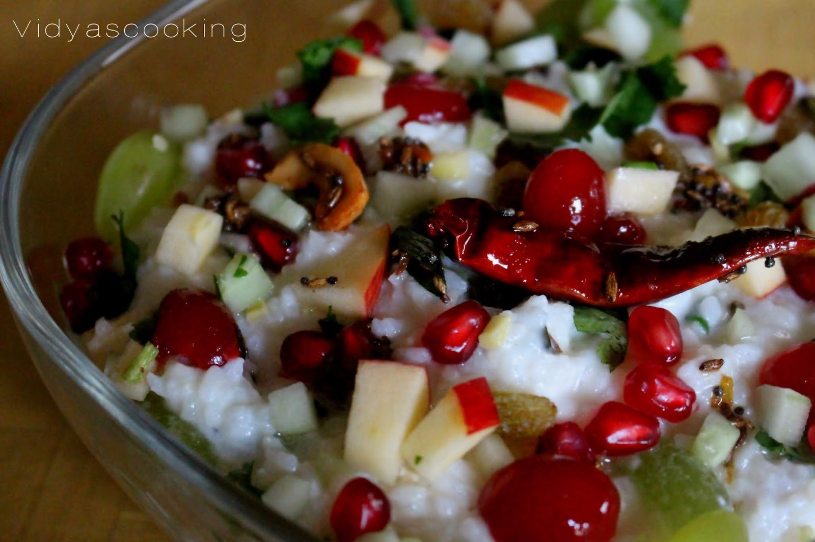 Festival Recipes: Fruit Curd Rice Recipe