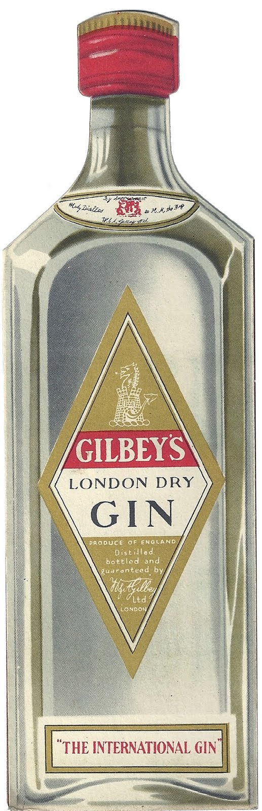 Déjà vu Collectors: Gilbey's Gin, "The International Gin"