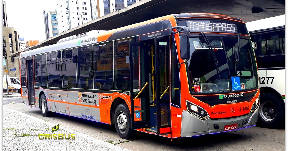 CRISBUS : 8 1416 Transppass - Caio Millennium IV - Mercedes Benz O500U ...