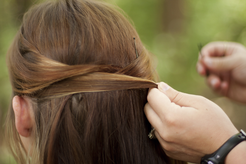Love My Hairstyle: Overlapping Half-Up, Half-Down Hairstyle