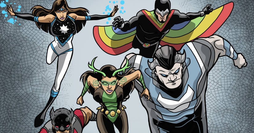 Seduced by the New...: Native American Superheroes: The Nation