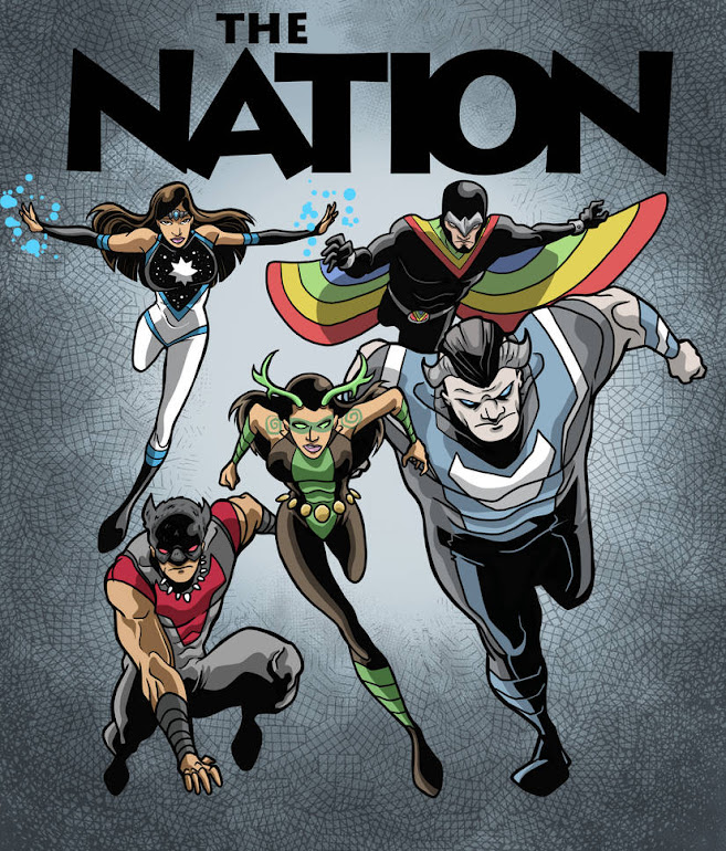 Seduced by the New...: Native American Superheroes: The Nation