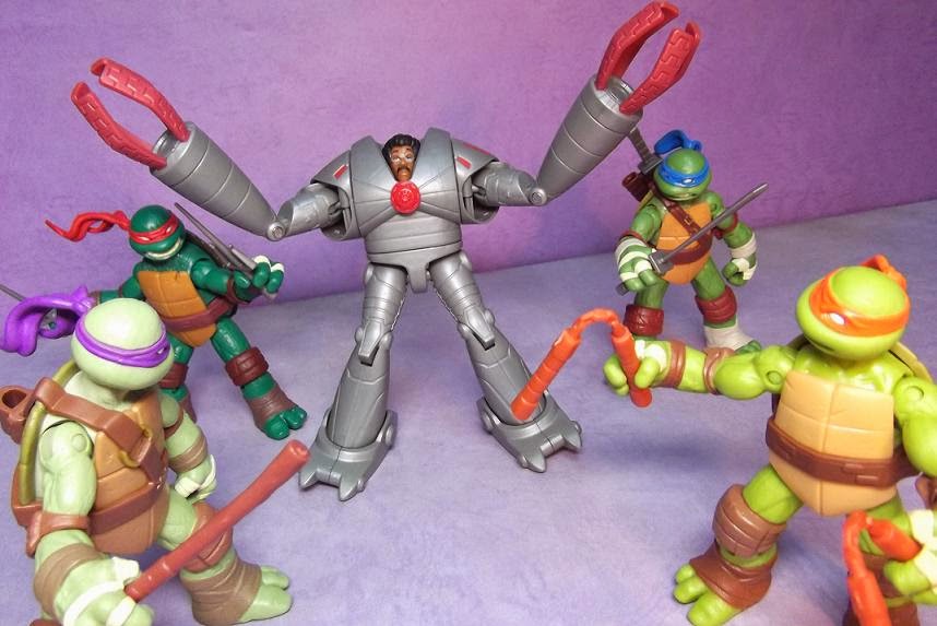 HGG的幻想: Nickelodeon TMNT 2012 - Baxter Stockman Figure