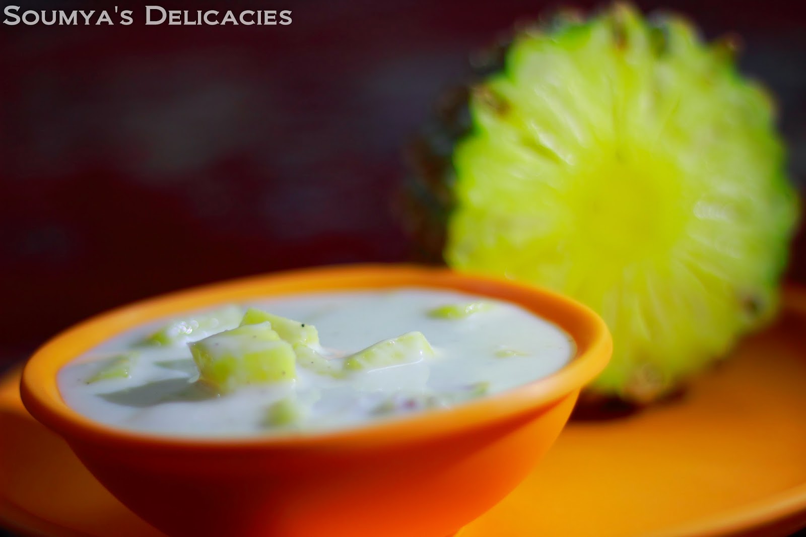 Oriya Rosei: PINEAPPLE RAITA