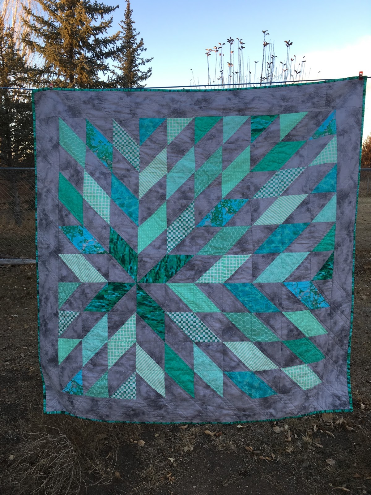Tanya Quilts in CO: Supernova Finish