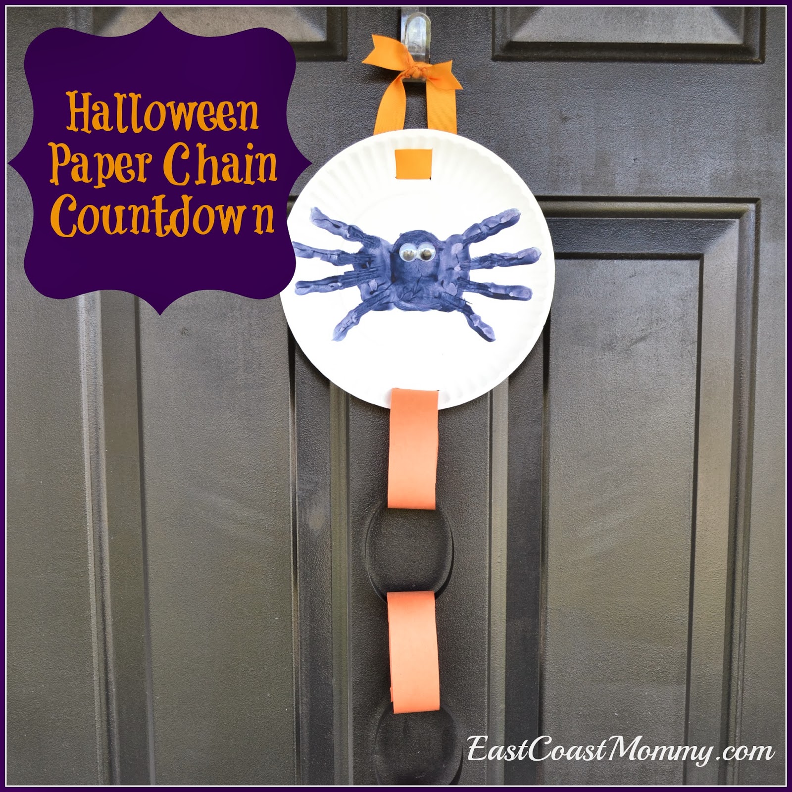 East Coast Mommy: Paper Chain Halloween Countdown