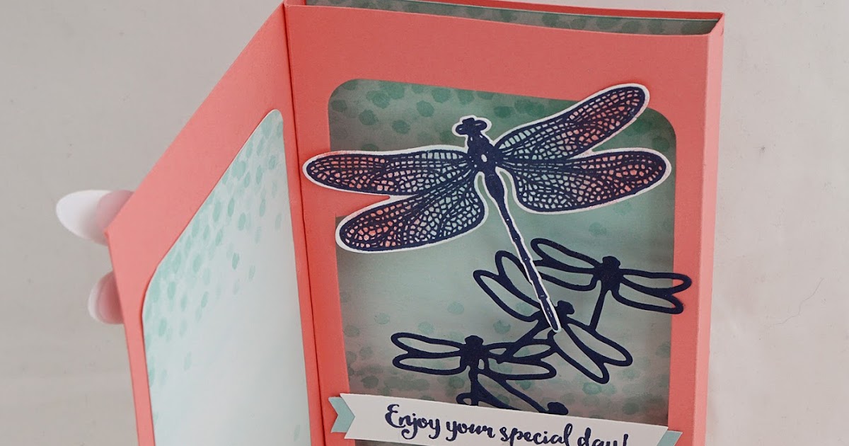 colour me happy: More shadow box cards & a tutorial for you