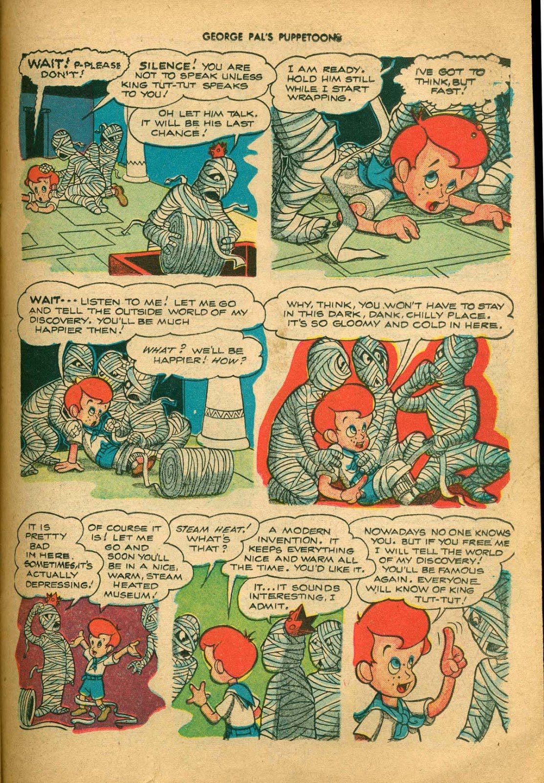 Four-Color Shadows: Rusty-George Pal's Puppetoons-1947