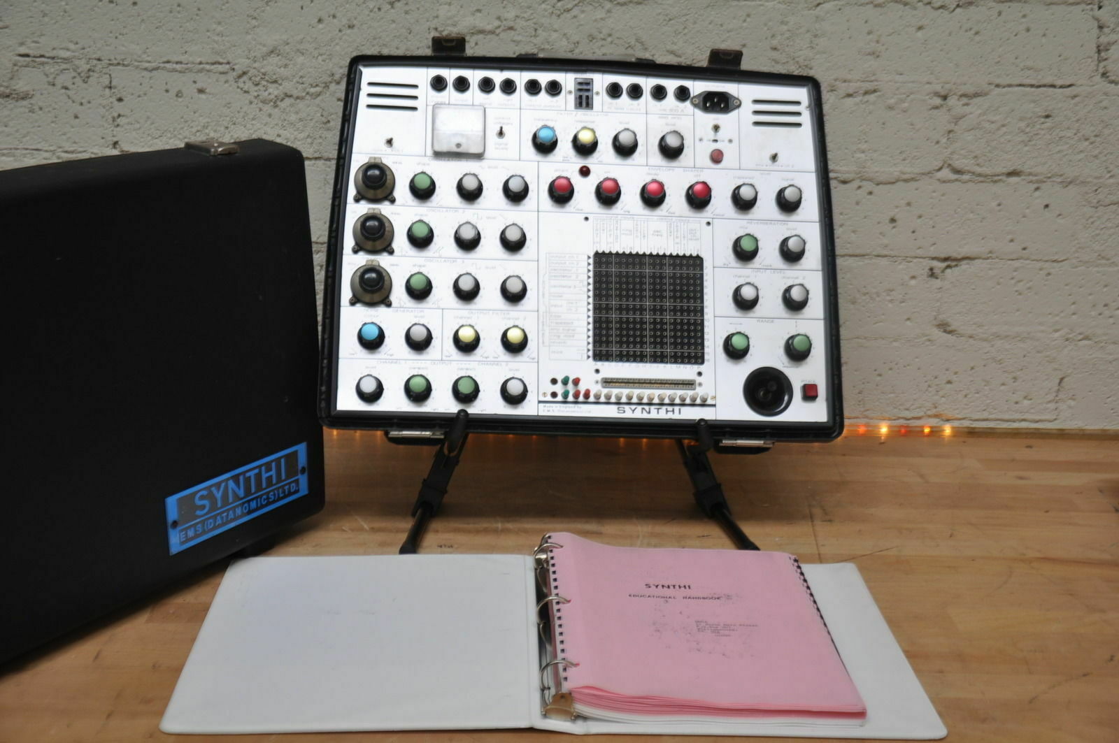 MATRIXSYNTH: EMS SYNTHI A VINTAGE ANALOG SYNTHESIZER