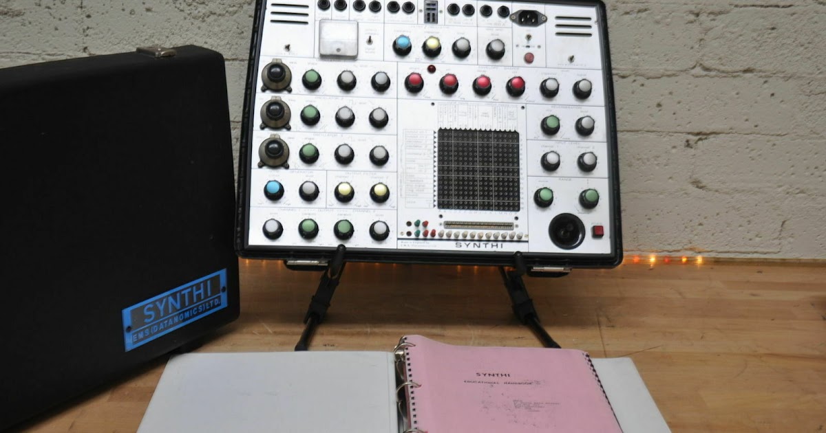 MATRIXSYNTH: EMS SYNTHI A VINTAGE ANALOG SYNTHESIZER