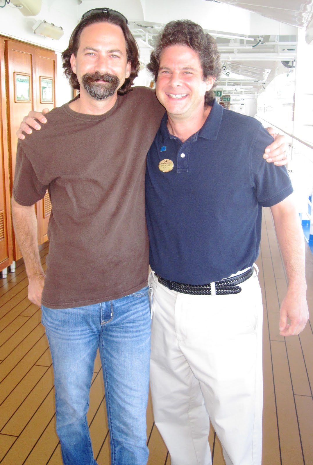 Eliot and Jesse: Cousin Larry came to town!