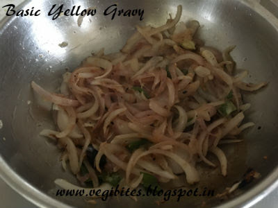 Homemade Basic Yellow Gravy | Vegetarian bites to tickle your senses