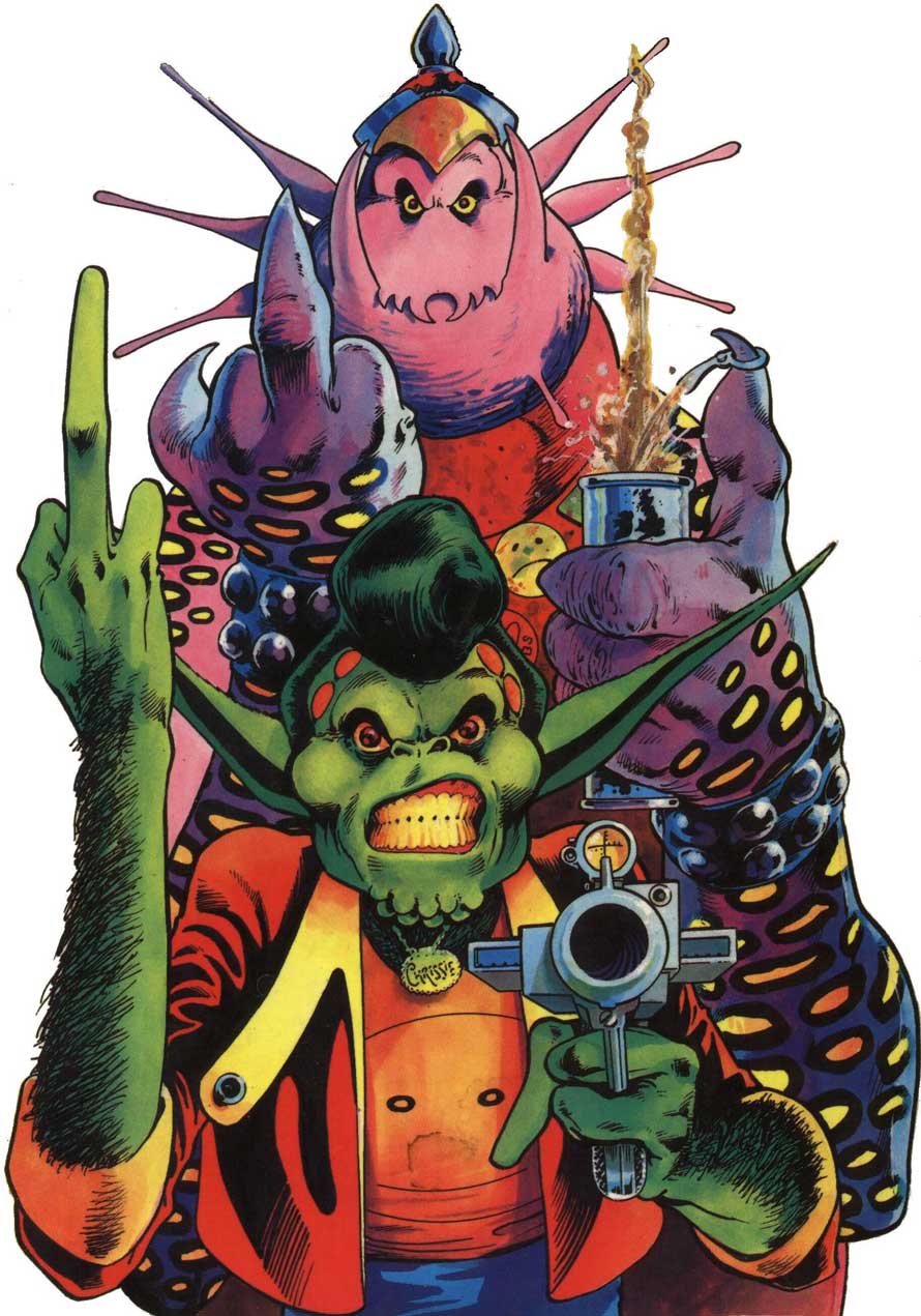 UN UNIVERSO DE VIÑETAS: 1983-D.R. & QUINCH – Alan Moore y Alan Davis