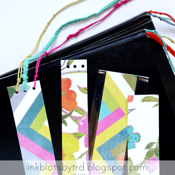 Ink Blots by TRD: Multi Strand Spine Bookmarks {The Twinery}
