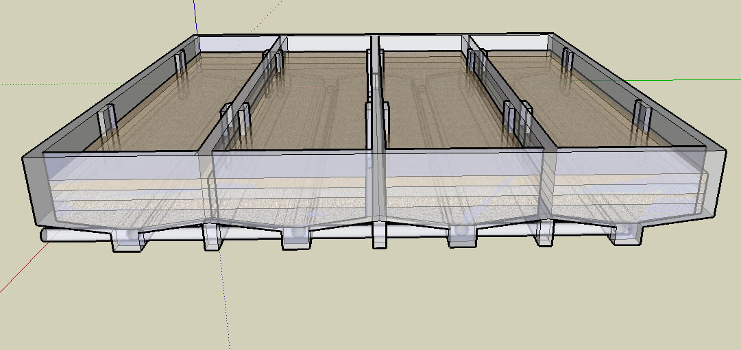 Sludge Drying Bed Drawing | Roole