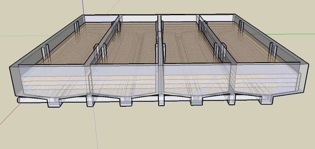 SLUDGE DRYING BED ~ Environmental engineering