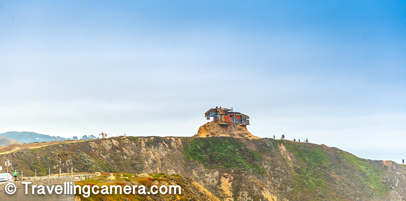 Devil’s Slide Bunker - Graffiti covered remnants on a peak around ...